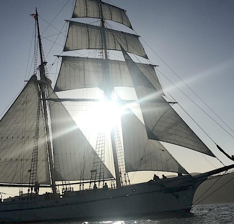 Sunset Sail on Brigantine Matthew Turner | Marin City Calendar
